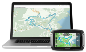 TomTom Rider 400 Portable Motorcyle GPS device – pc route planner ...