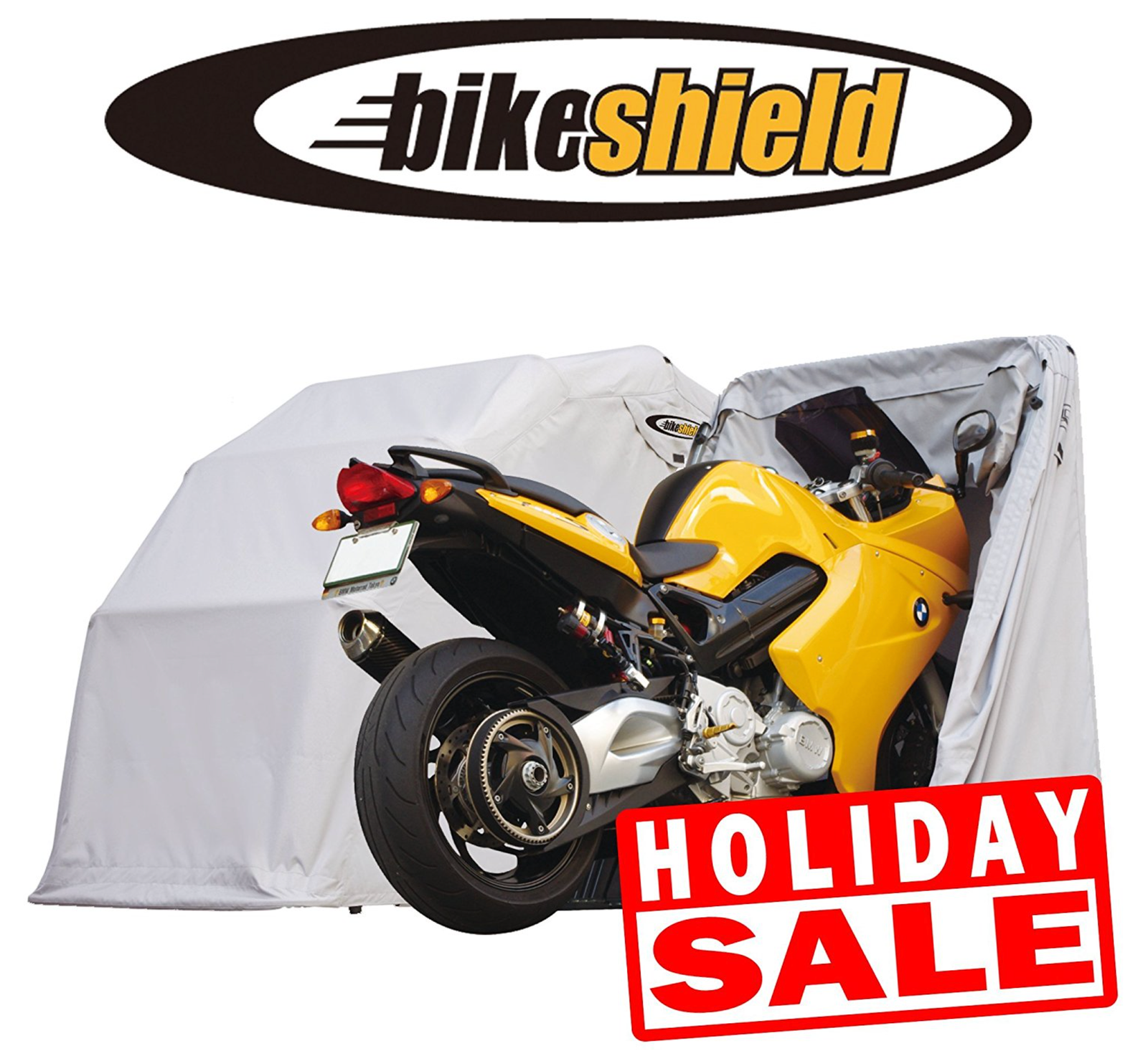 The Bike Shield Standard (Medium) Motorcycle Shelter Storage Cover Tent ...