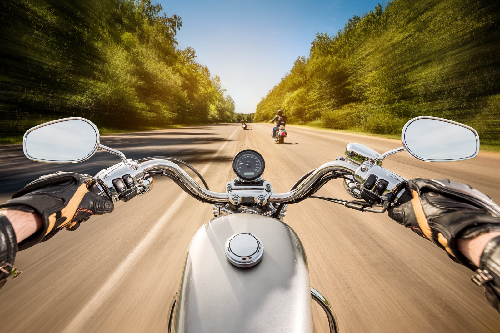 Point of View of Motorcycle Biker on road trip | Motorcycle Intercoms